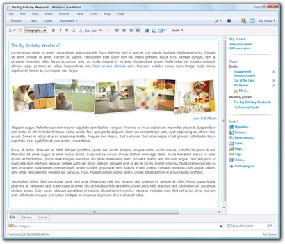 Windows Live Writer 2009 beta – Denken Über