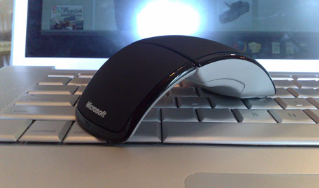 Microsoft Arc Mouse – Denken Über